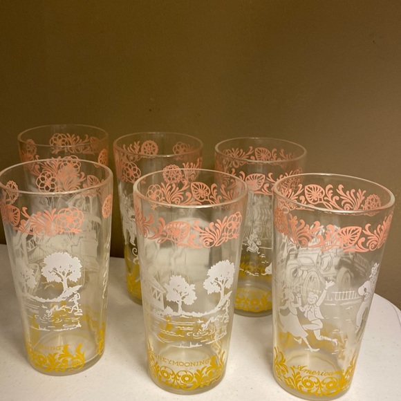 Hazel-Atlas | Dining | Vintage Hazel Atlas Honeymooning Americana ...